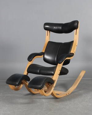 Slutpris för Peter Opsvik for Stokke. Ergonomisk