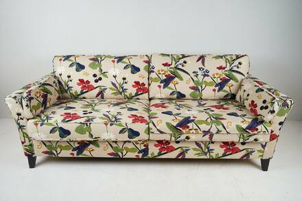 Slutpris för Soffa, blommigt tyg