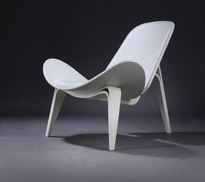 Slutpris för Hans J. Wegner, skalstol, model