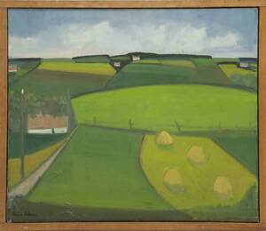 Slutpris för Knud Olsen (1878-1951): Landskab med