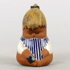 Slutpris för LISA LARSON, figurin, stengods, 'Johanna',