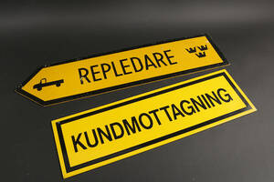 Slutpris för Skyltar