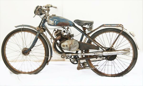 Slutpris för Motorcykel Rex villiers 98cc 50-talare