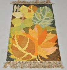 Slutpris för Ingegerd Silow, röllakanmatta