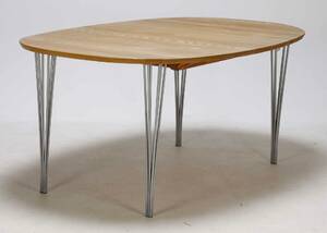 Slutpris för Haslev Møbelsnedkeri: Spisebord med plade