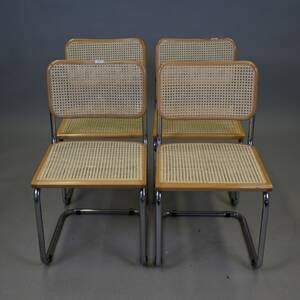 Slutpris för 4 Cesca stolar rotting björk