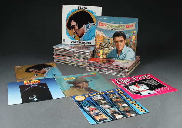 Slutpris för Samling Elvis plader. (118)