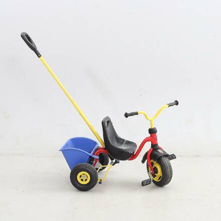 Slutpris för BARNCYKEL, trehjuling, metall, 1970-tal