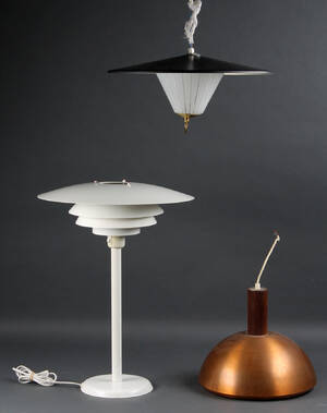 Slutpris för Vintage loftpendler fra 1950`erne samt