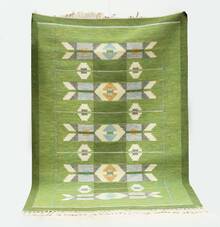 Slutpris för Ingegerd Silow, röllakanmatta