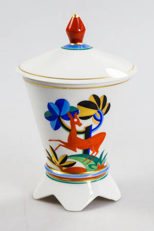 Slutpris för Dose, Rosenthal, Kurt Wendler, Porzellan