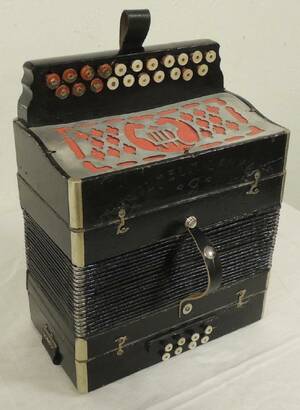 Slutpris för Äldre Magdeburg Dragspel Wilhelm Lanka