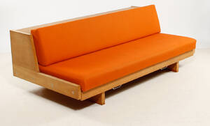 Slutpris för Hans. J. Wegner. Sovesofa med