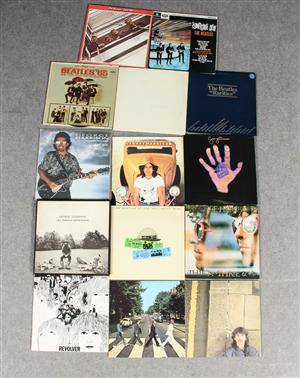 Slutpris för Samling vinyl-skivor, Beatles samt George