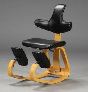 Slutpris för Peter Opsvik. Ergonomisk stol, model