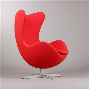 Slutpris för Arne Jacobsen. Lounge stol, 'Ægget',