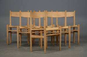 Slutpris för Hans J. Wegner: Spisestole af
