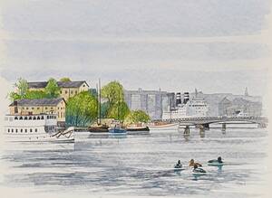 Slutpris för Akvarell, Ulf Ålund (f. 1948)