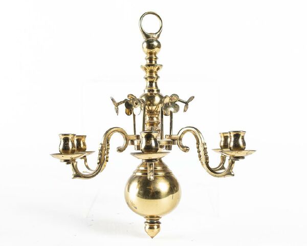 Slutpris för LJUSKRONA, mässing, V. Fong, Grenna.