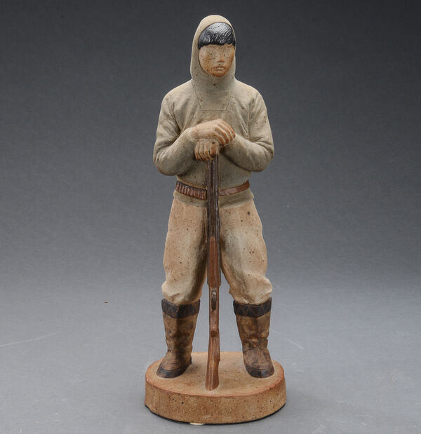 Slutpris för Eigil Knuth 1903-1996. Figur af