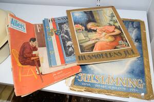 Slutpris för Jultidningar gamla, m m
