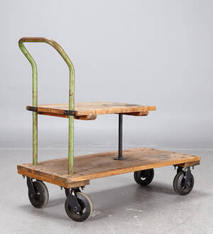 Slutpris för Rullvagn, industridesign