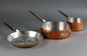 Slutpris för Georg Jensen kobberpande og gryder