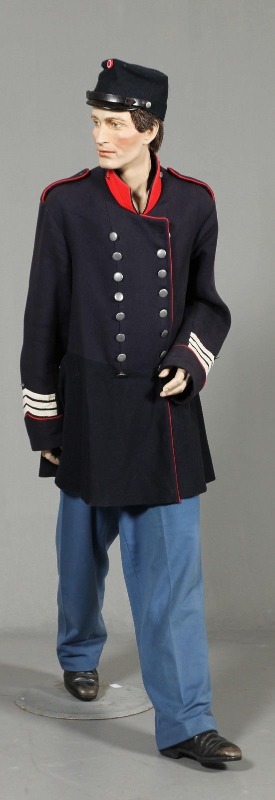 Slutpris för Dansk Militær uniform år. 1864.