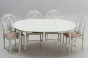 Slutpris för MATSALSGRUPP, 'Axet', Bord + fyra