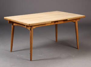 Slutpris för H. J. Wegner. Spisebord, model