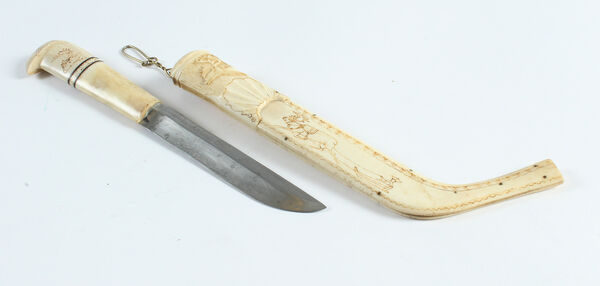 Slutpris för Japansk kniv med håndtag og