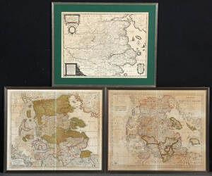 Slutpris för Landkort over Danmark 1600-tallet